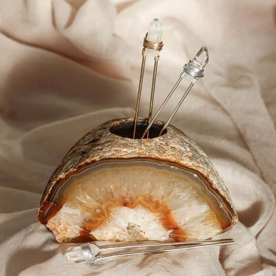 Crystal Hair Pins – Crystal Diva Sunshine Coast